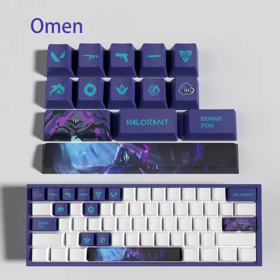 Omen 14 Custom OEM Keycaps – Gee Smurfs