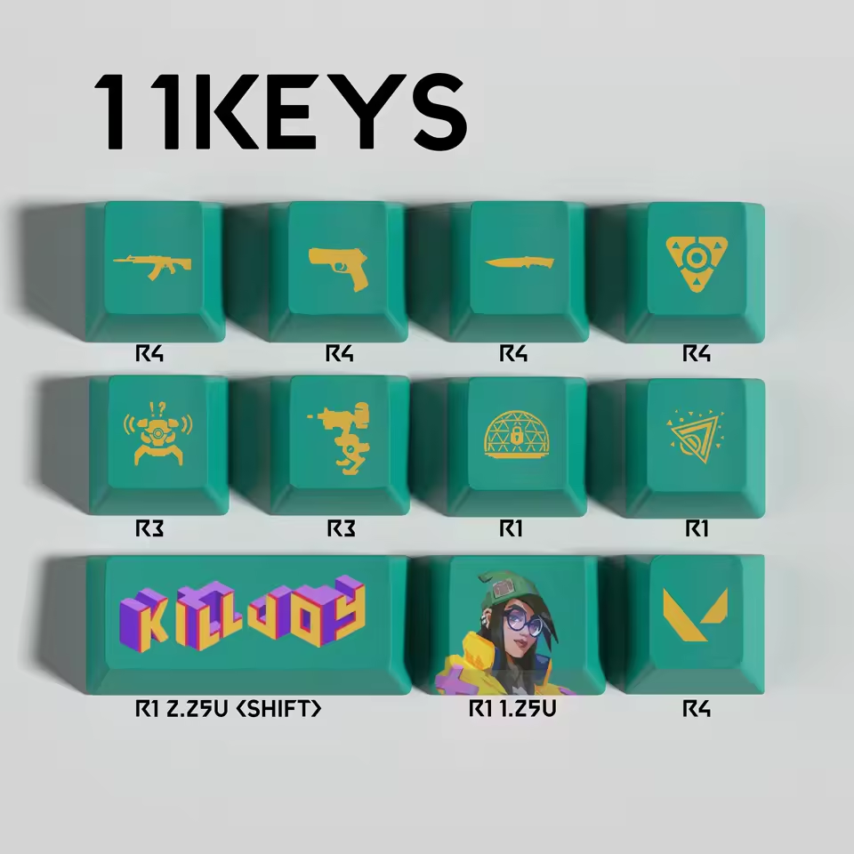 Killjoy 11 Custom OEM Keycaps – Gee Smurfs