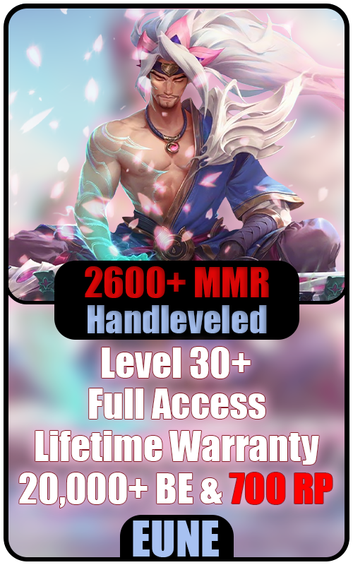 EUNE 2,600+ MMR Handlevel Smurf Account – Gee Smurfs