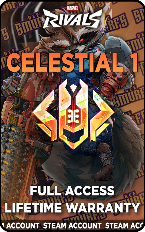 PC Celestial 1 Ranked Account – Gee Smurfs