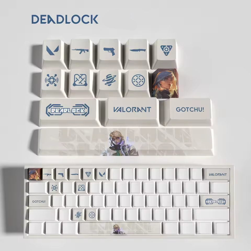 Deadlock 14 Custom OEM Keycaps – Gee Smurfs