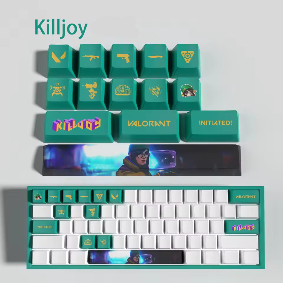 Killjoy 14 Custom OEM Keycaps – Gee Smurfs