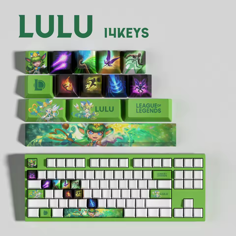 Lulu 14 Custom OEM Keycaps – Gee Smurfs