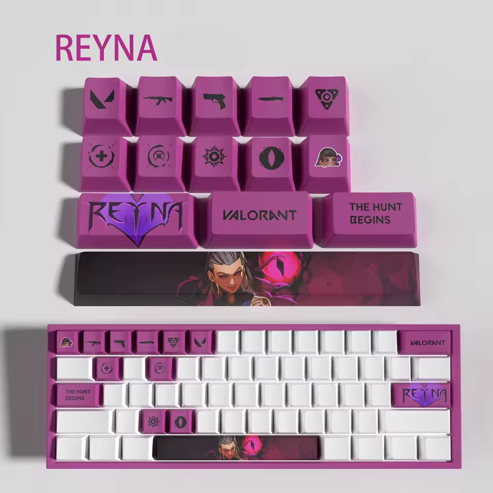 Reyna 14 Custom OEM Keycaps – Gee Smurfs