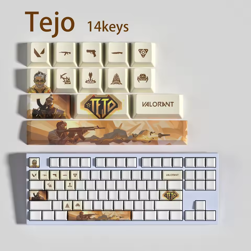 Tejo 14 Custom OEM Keycaps – Gee Smurfs