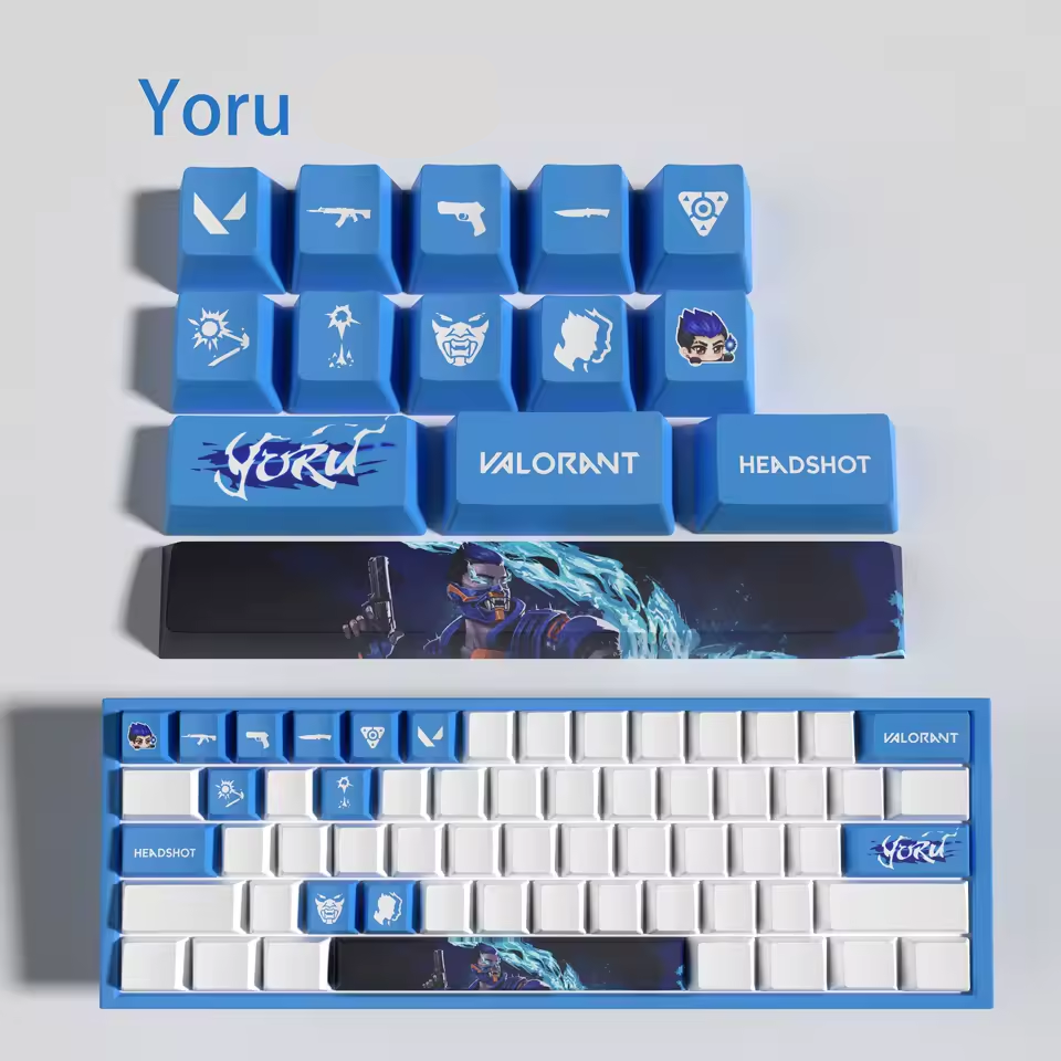Yoru 14 Custom OEM Keycaps – Gee Smurfs